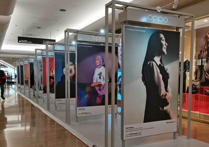 Rayakan HUT RI ke-77, OPPO Gelar Pameran 77 Portrait Anak Bangsa ...